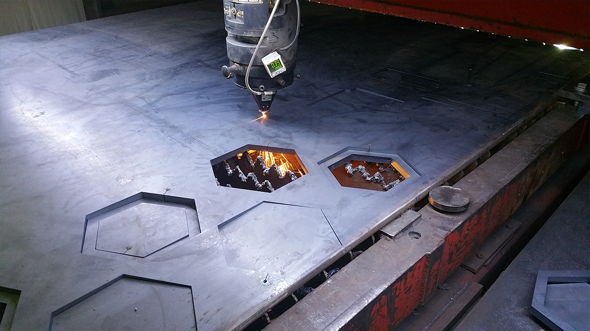 برش ورق آهن - شمس سی ان اس